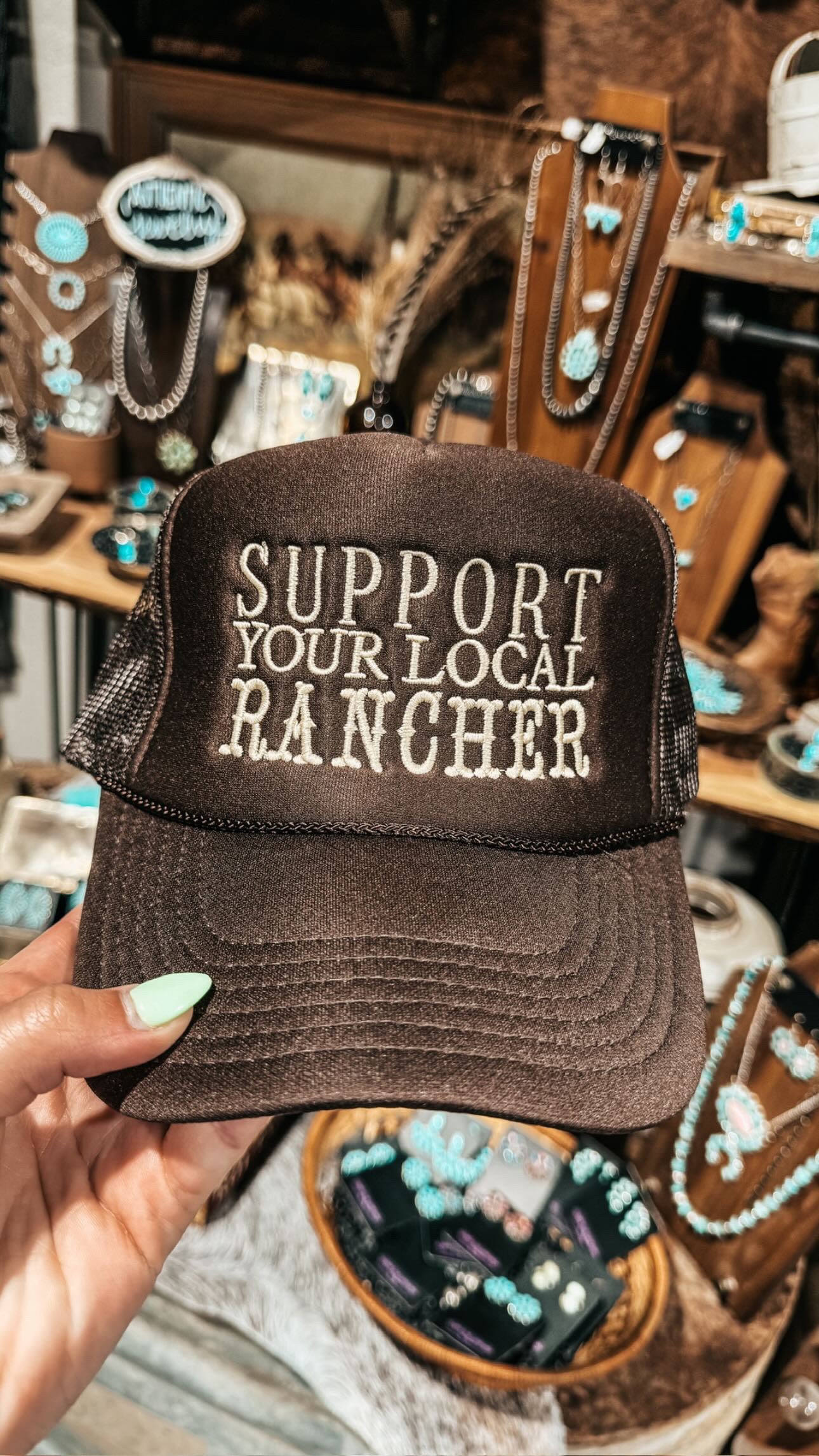 The Support Local Rancher Cap – Triple J Ranchwear