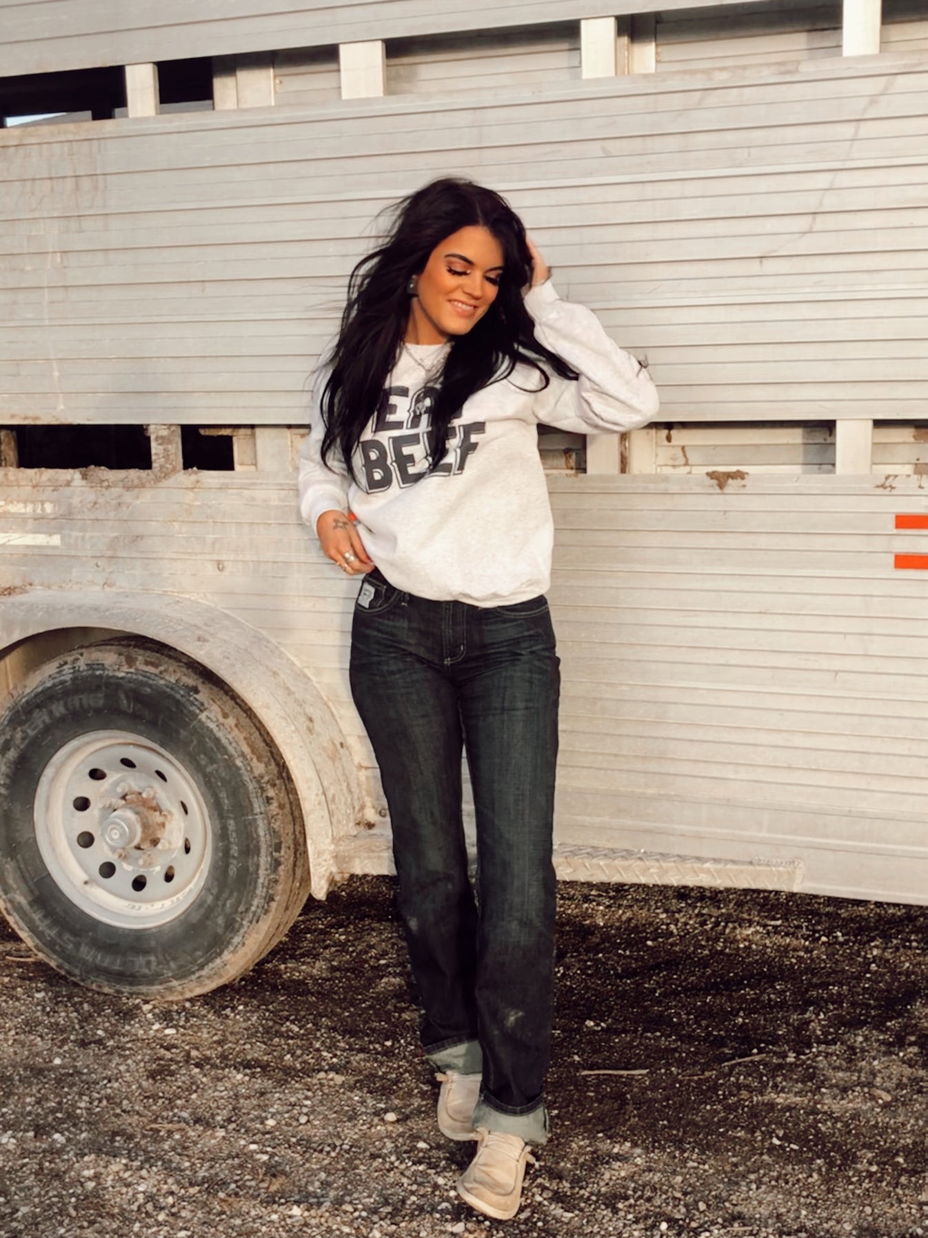 Eat Beef Crewneck – Triple J Ranchwear
