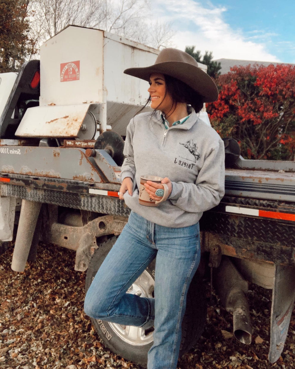 The Bronc “Triple J” Pullover – Triple J Ranchwear